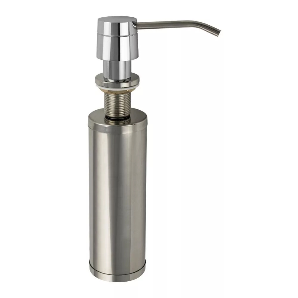 Дозатор для жидких моющих средств AZARIO врезной, 250ml, латунь ...
